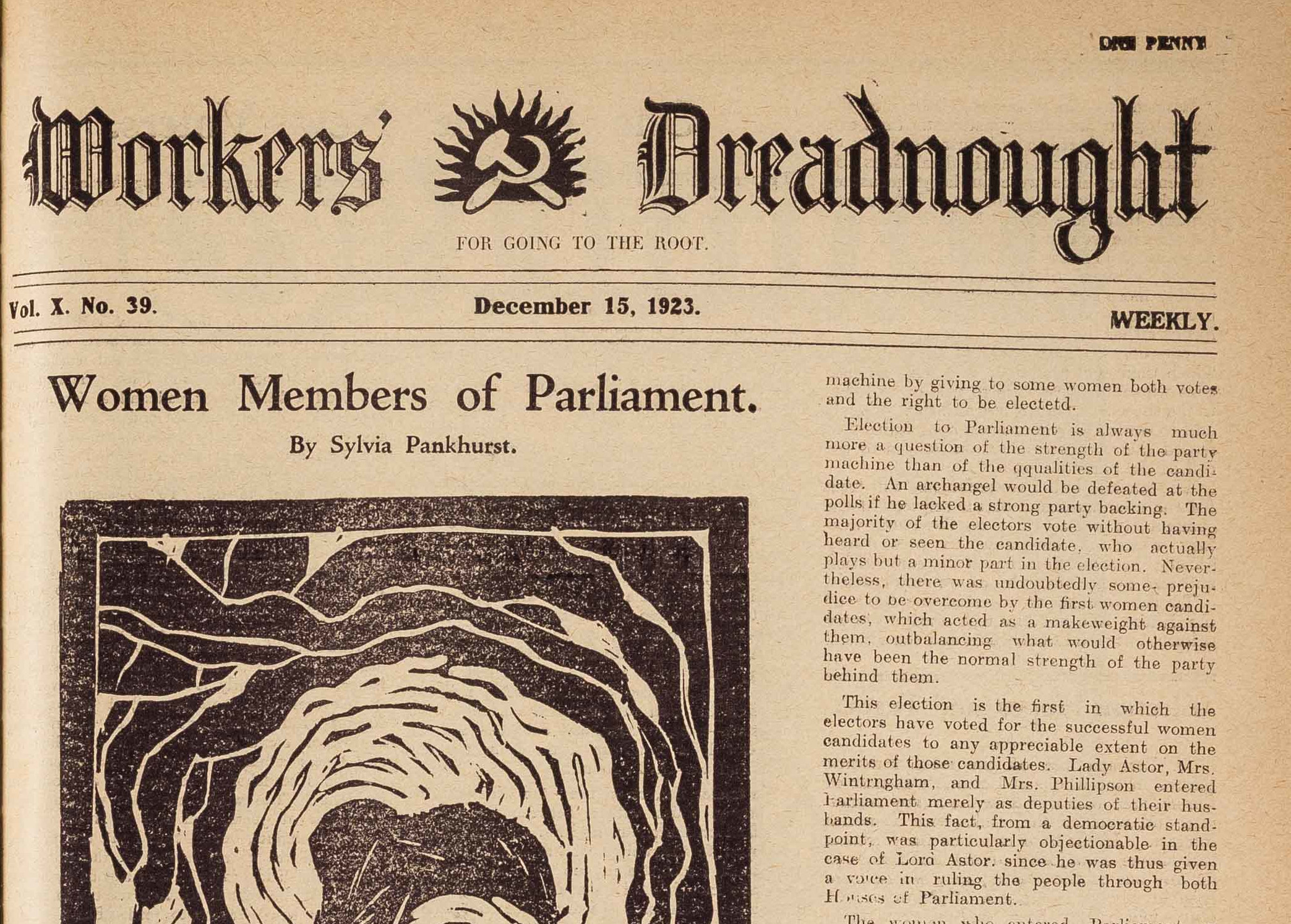 The Workers' Dreadnought (Vol. 10 No. 39 - 15 December 1923) | libcom.org